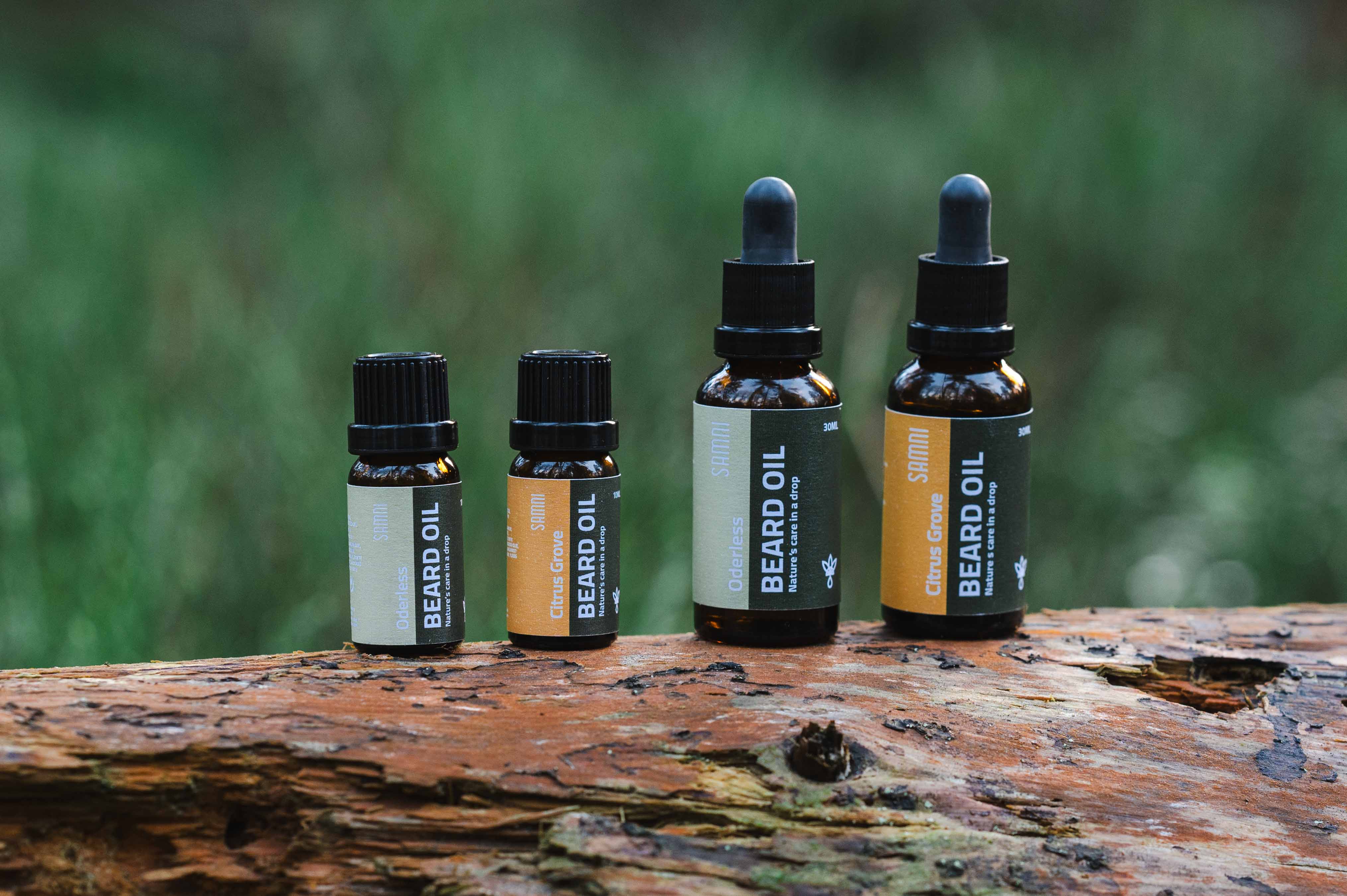 Premium baardolie - 100% natuurlijk – Samni